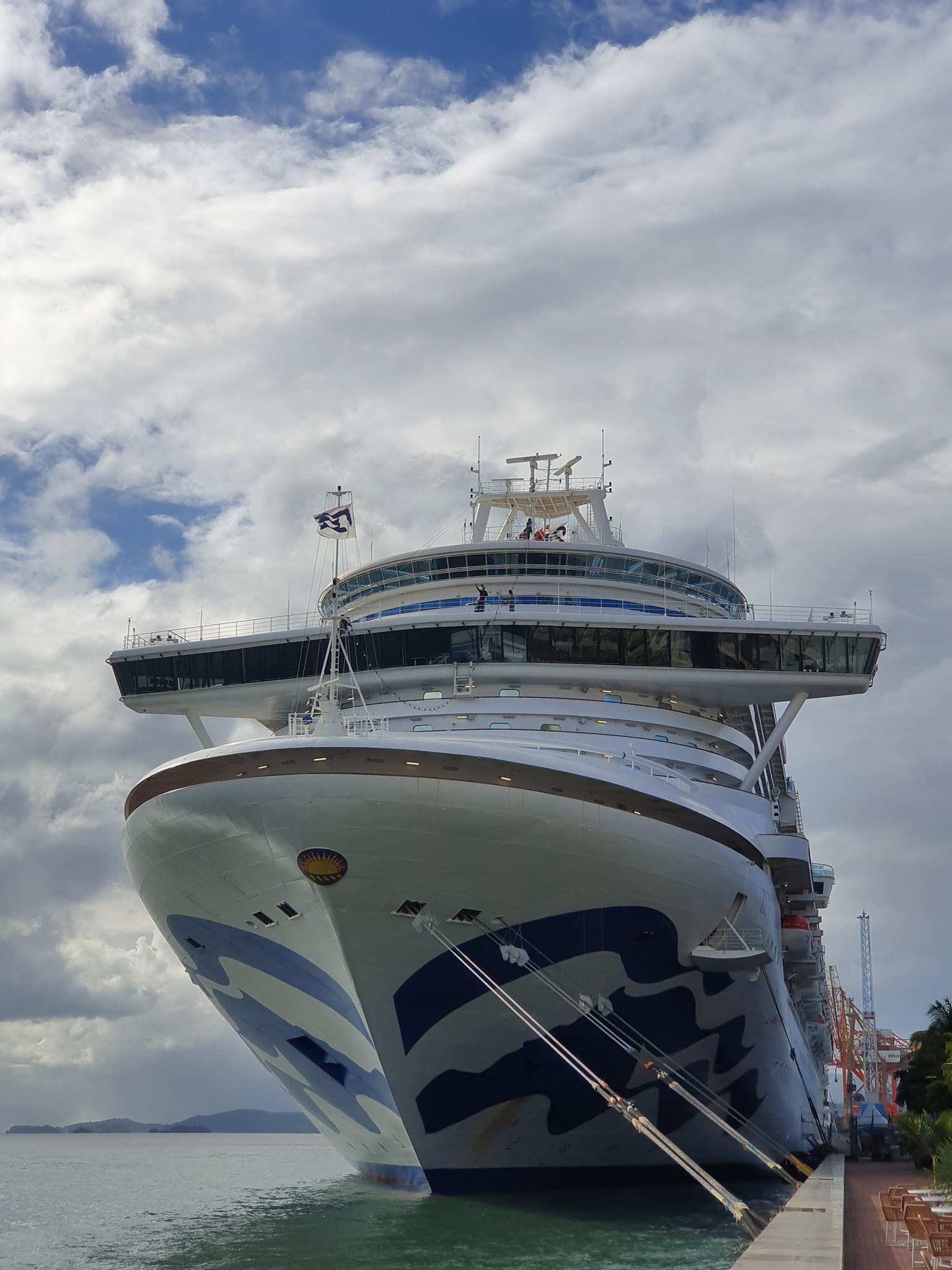Trinidad welcomes 2963 passengers aboard luxurious cruise Ruby Princess ...