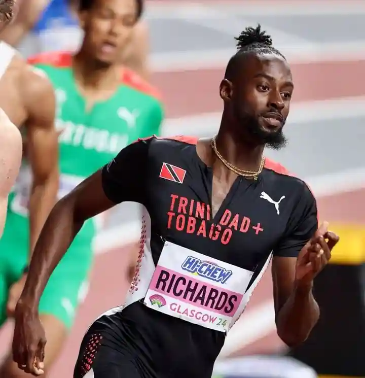 Trinidadian Jereem Richards bags gold in Puma Men’s race - WIC News