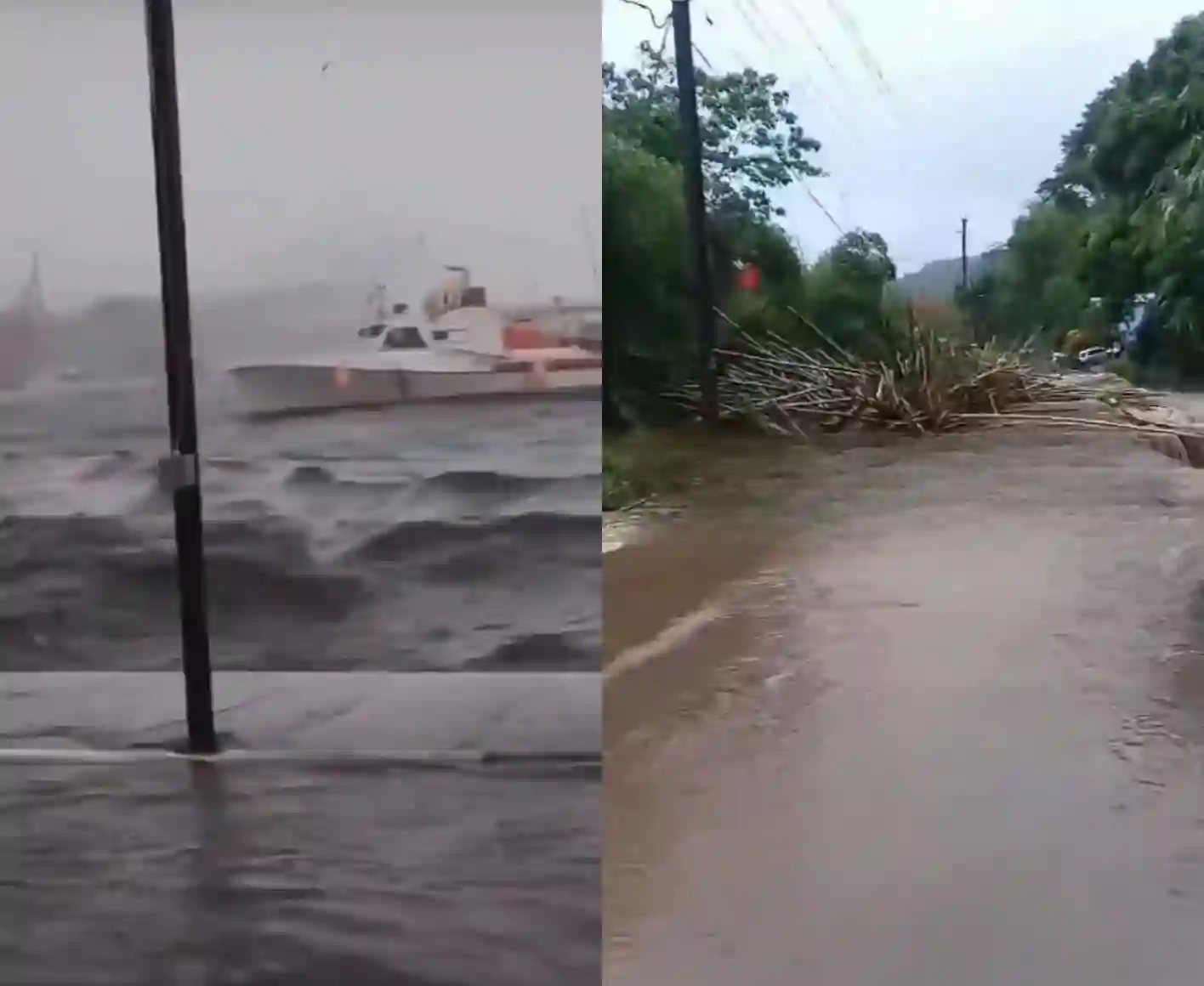 Hurricane Beryl brings major flooding to Grenada moments after landfall ...