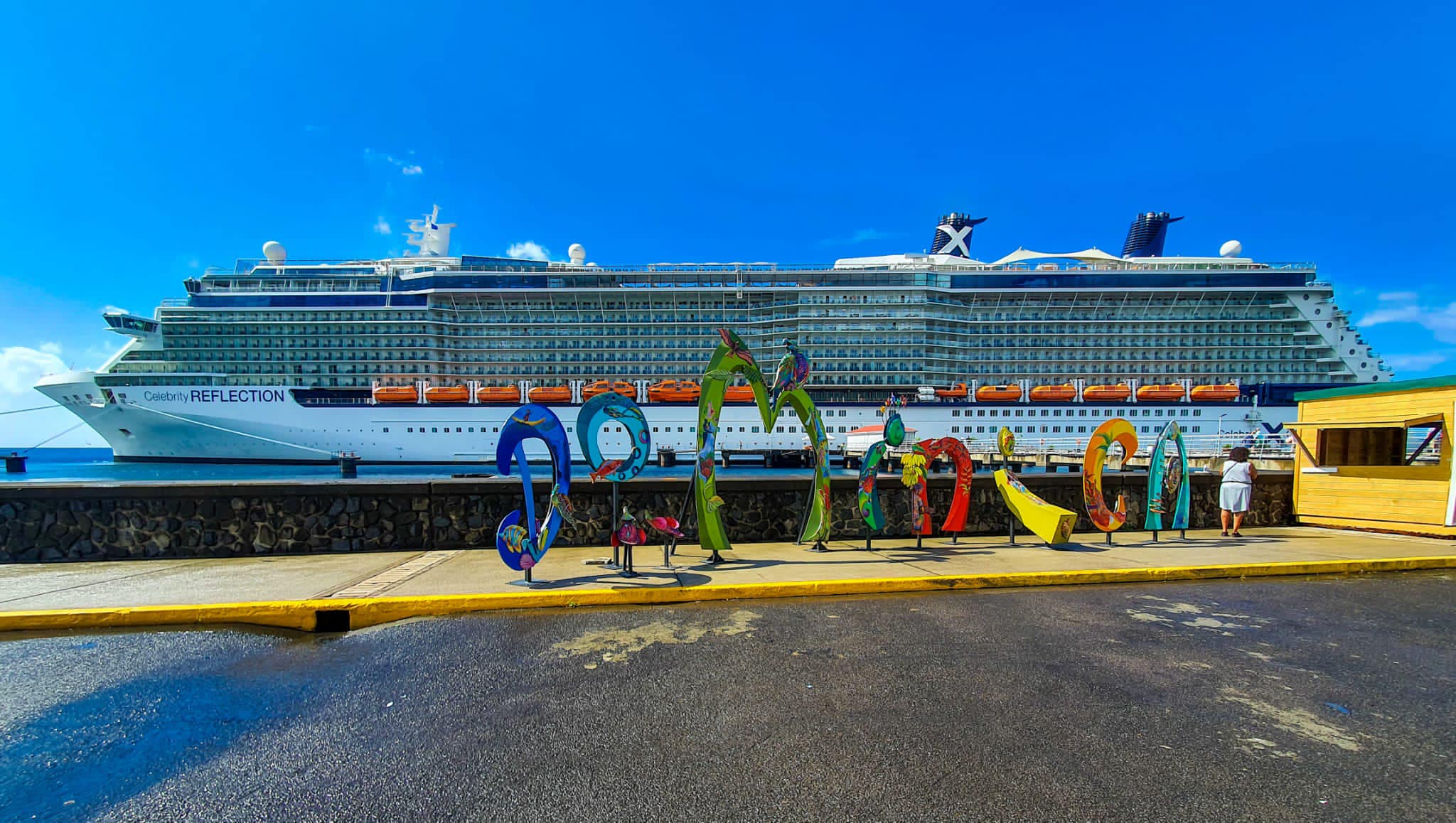 MV Celebrity Reflection makes inaugural call to Dominica - WIC News